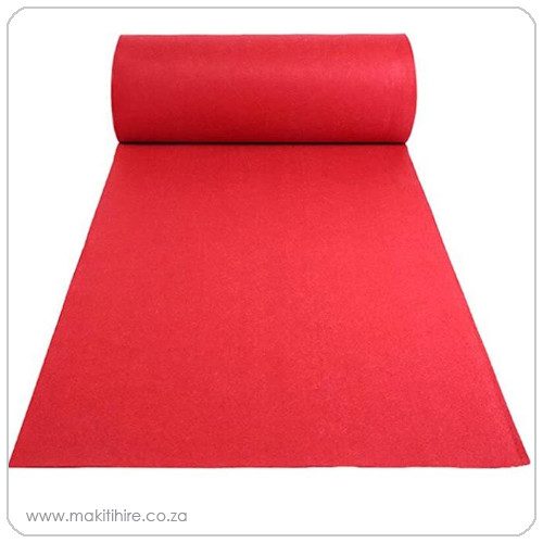 5m Red Carpet Runner - For Hire